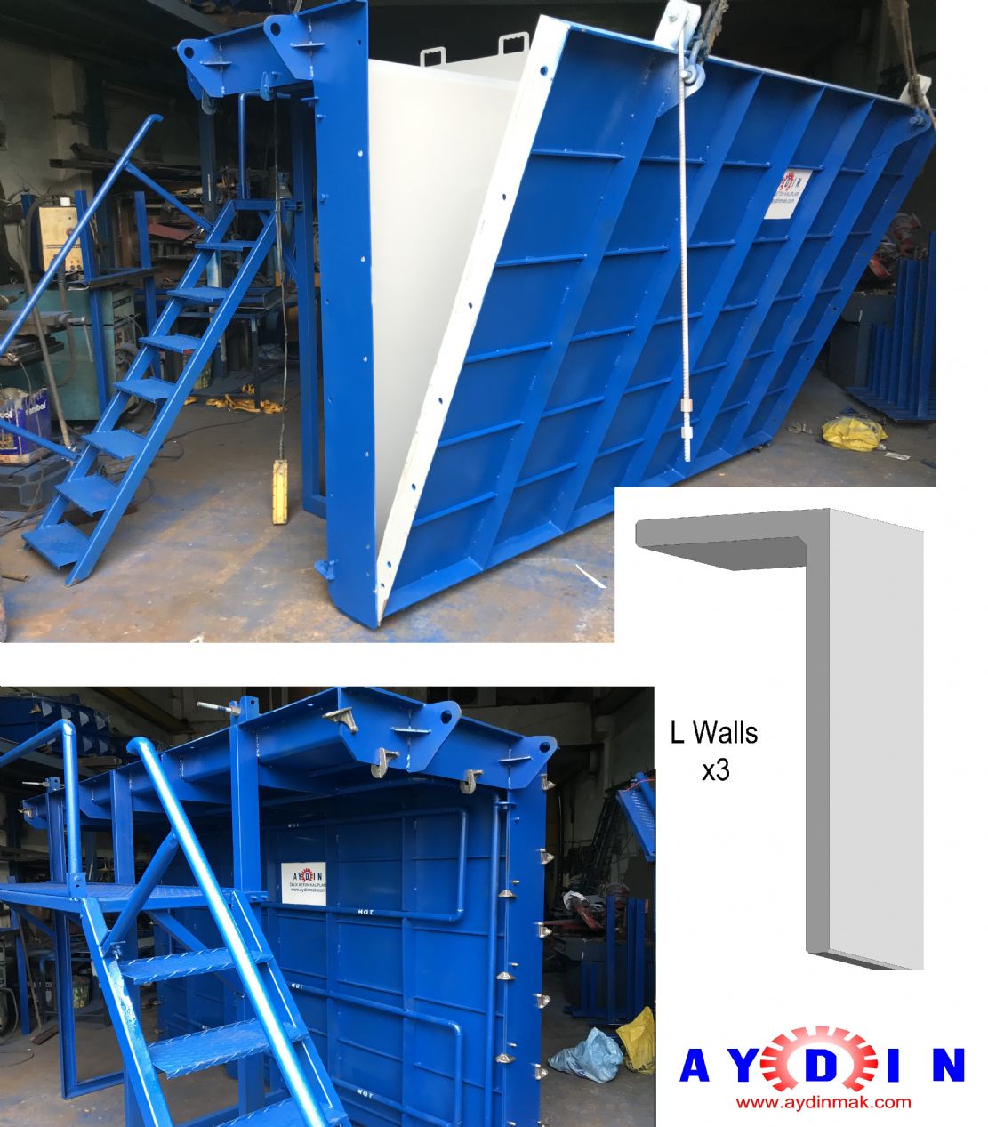 Prekast Kalıpları (Precast Formwork Systems) - AYDIN MAKİNA ÇELİK BETON ...