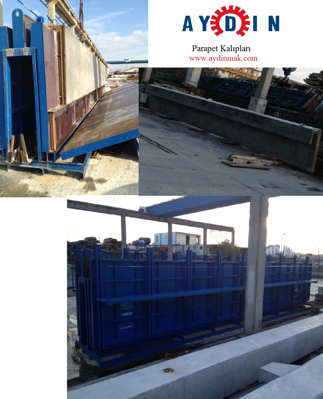 Prekast Kalıpları (Precast Formwork Systems) - AYDIN MAKİNA ÇELİK BETON ...